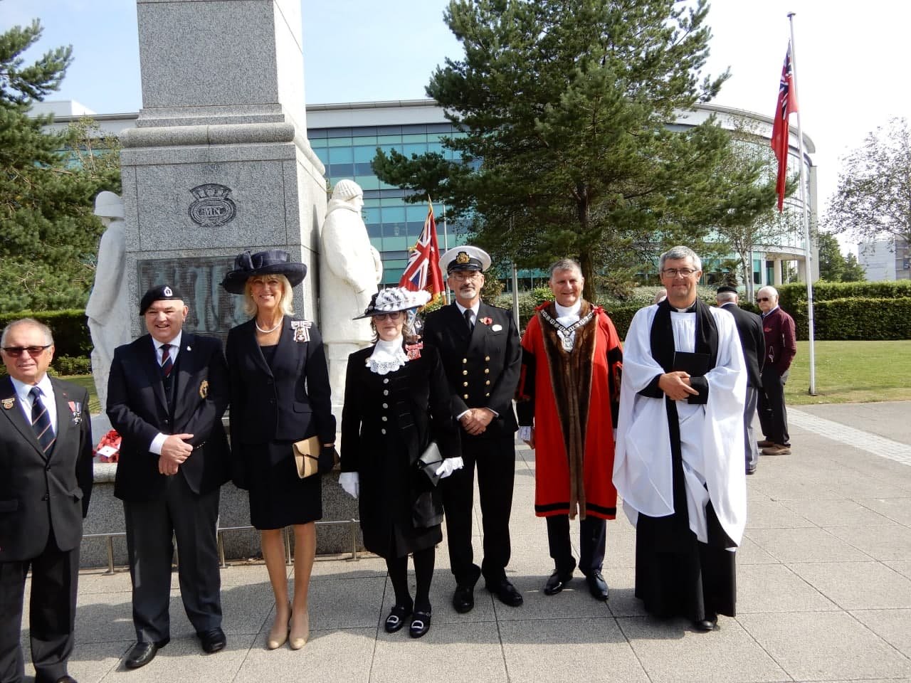The Merchant Naval Memorial in Swansea - Voice Of Wales